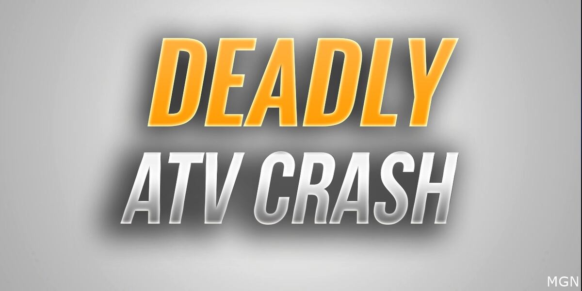 One person dead following ATV crash One person dead following ATV crash